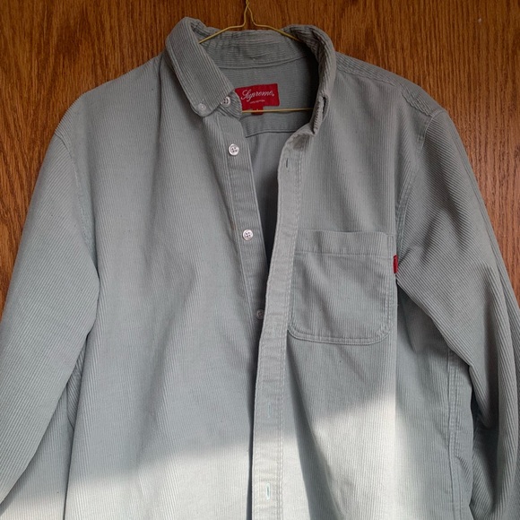 Supreme | Shirts | Light Mint Green Blue Mens Supreme Button Down ...